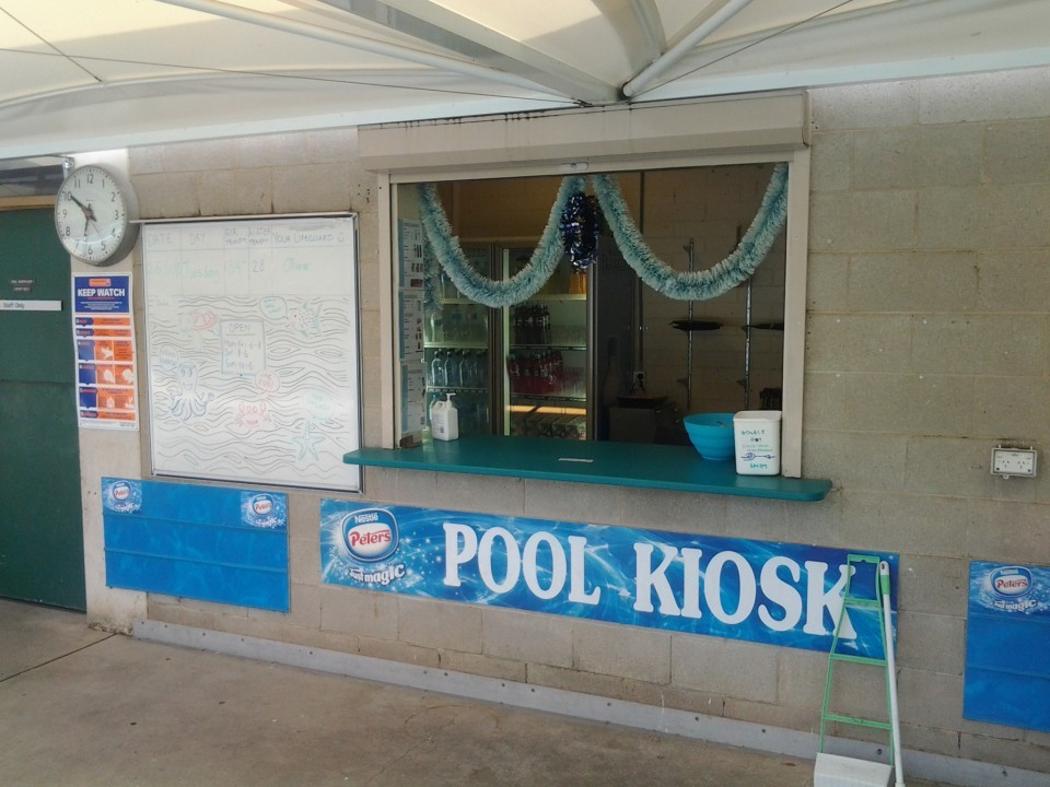 Swimming pool kiosk at UniSA Magill – StudentVIP